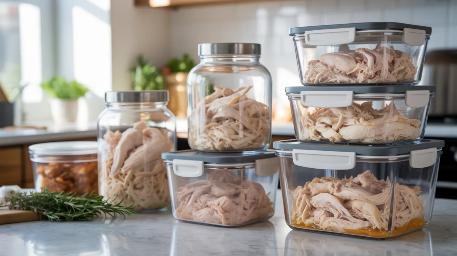 Best Containers for Storing Shredded Chicken (What to Use and Why ...